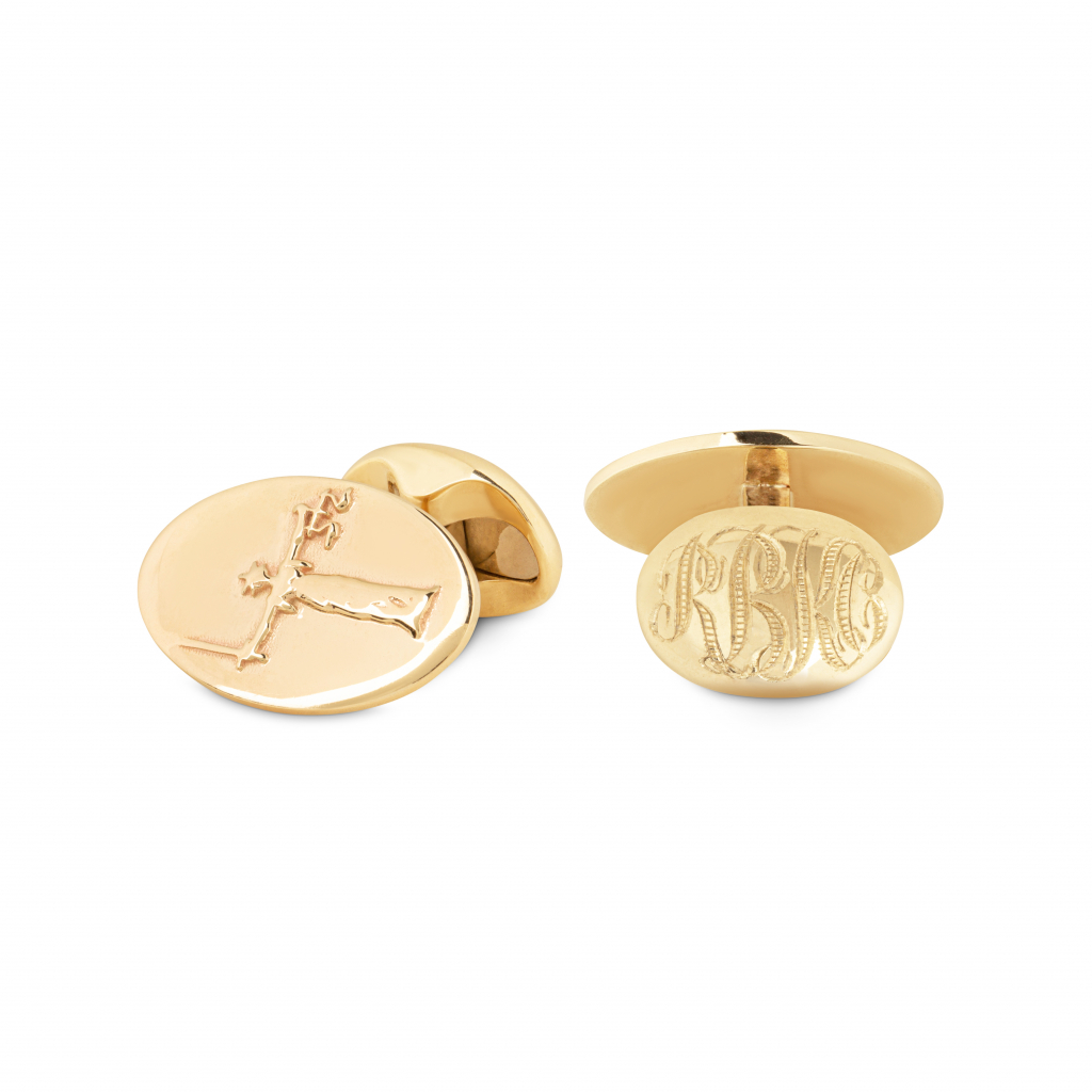 Bespoke Lady Justice Cufflinks | Philippa Herbert
